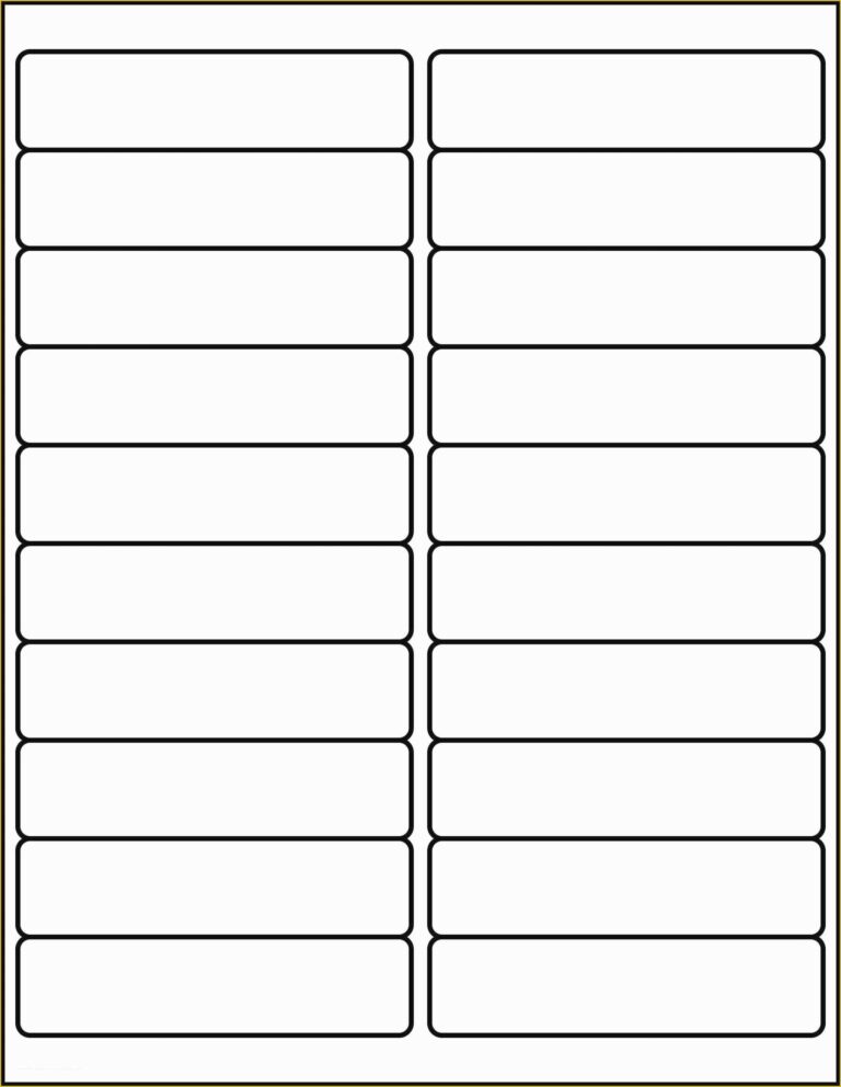 Printable File Folder Labels - We Love Printables