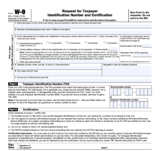 2025 W9 Form Printable - We Love Printables