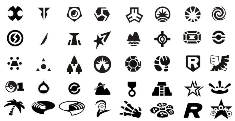 Symbol Guide Printable Pokemon Card Set Symbols - We Love Printables