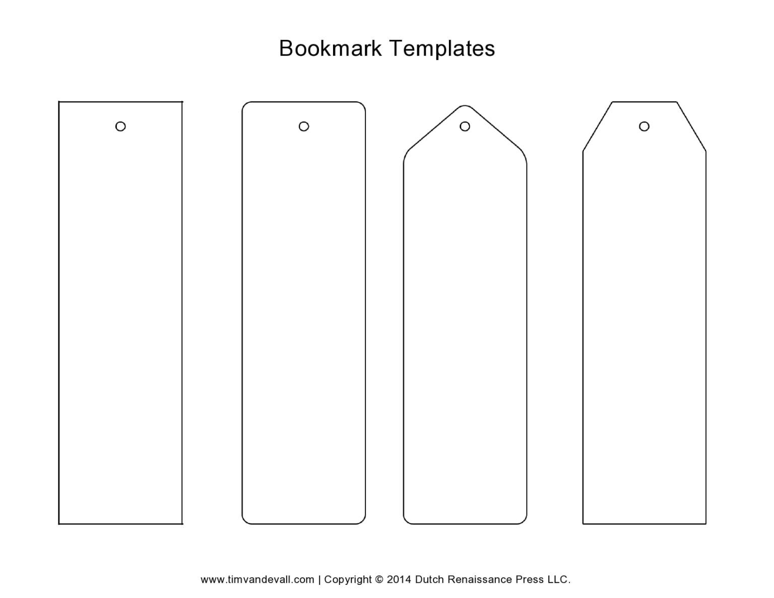 Printable Bookmark Template: Enhance Your Reading Experience Like Never ...