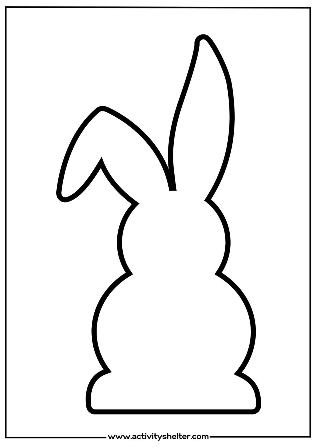 Bunny Template Printable: Create Adorable Bunny Crafts Easily - We Love ...