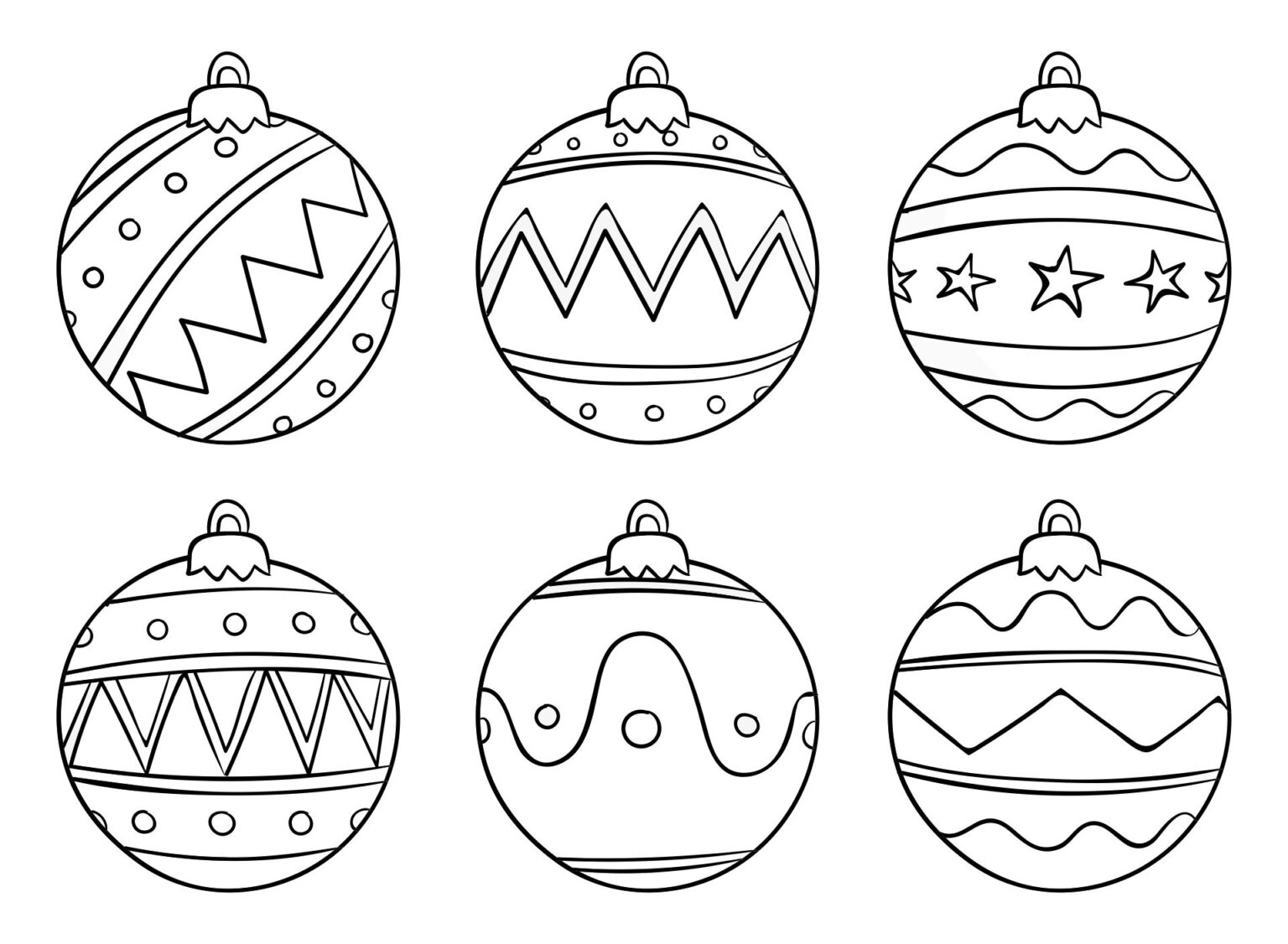 Printable Templates Christmas Tree Ornaments: Create Your Own Custom ...