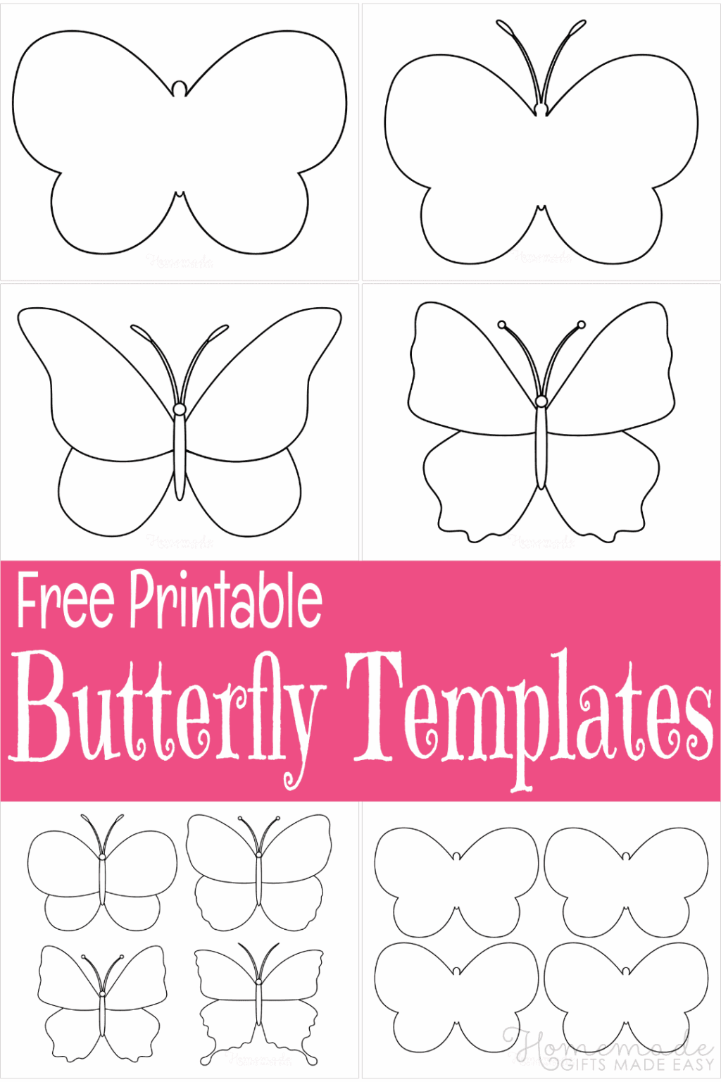 Butterfly Template Printable: Unlock Your Creativity with Beautiful ...