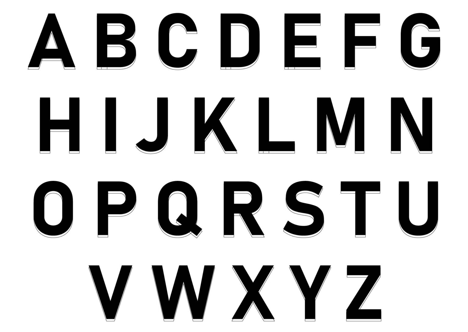 Free Large Letter Printables: Create Stunning Designs Easily - We Love ...