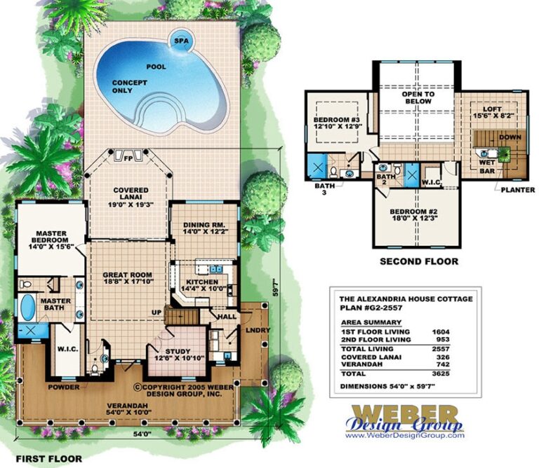 Discover the Perfect House With Pool Floor Plans - We Love Printables