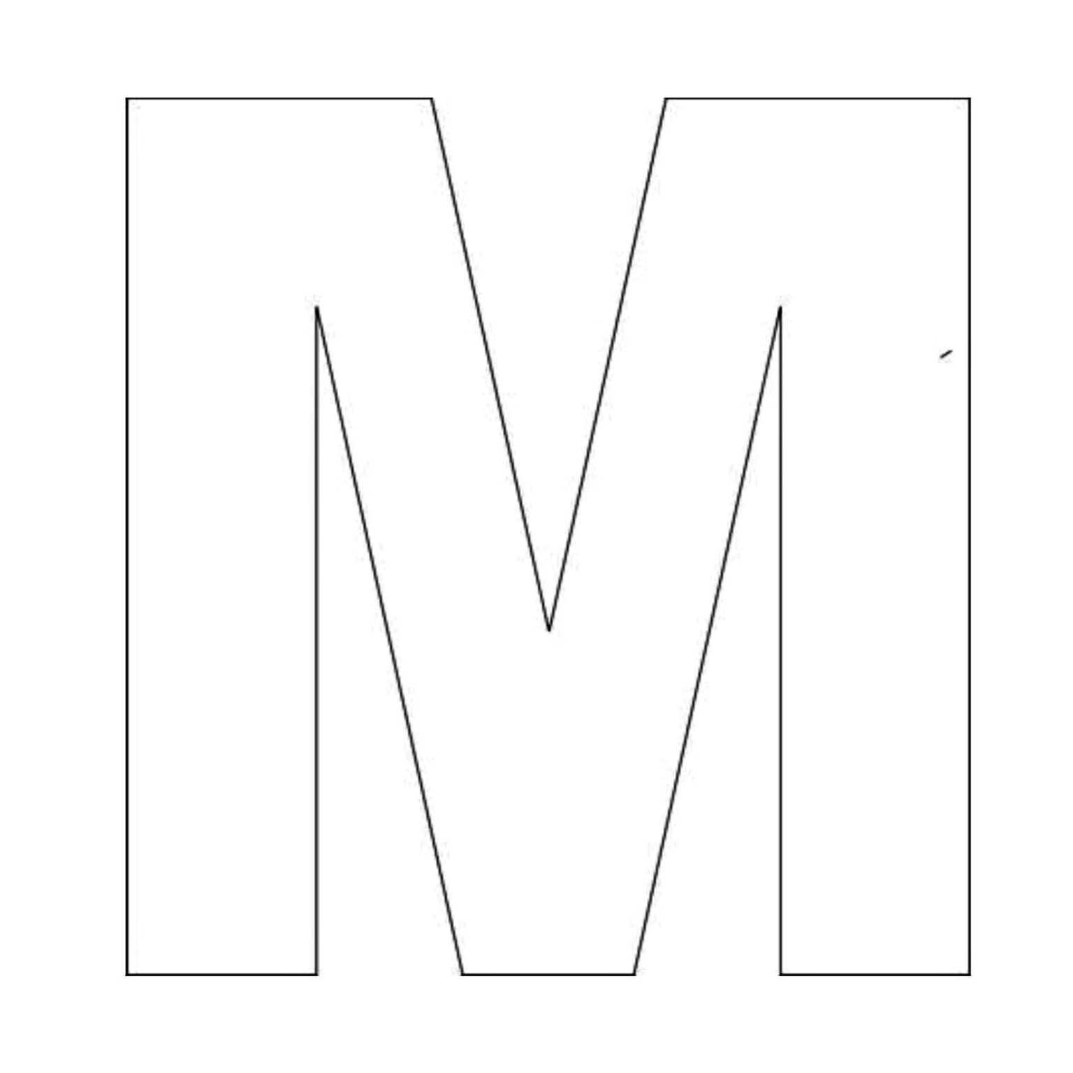 Free Printable Letter M: Unlock Your Creativity with Beautiful Designs ...