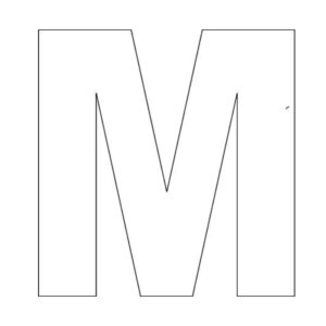 Free Printable Letter M: Unlock Your Creativity with Beautiful Designs ...