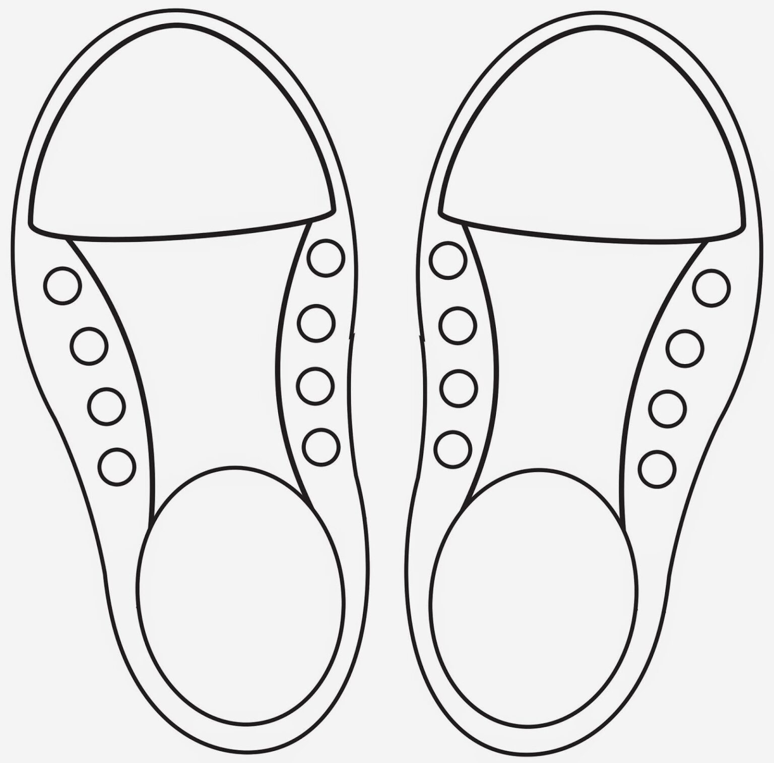 Shoe Template Printable: Create Your Perfect Pair of Shoes - We Love ...