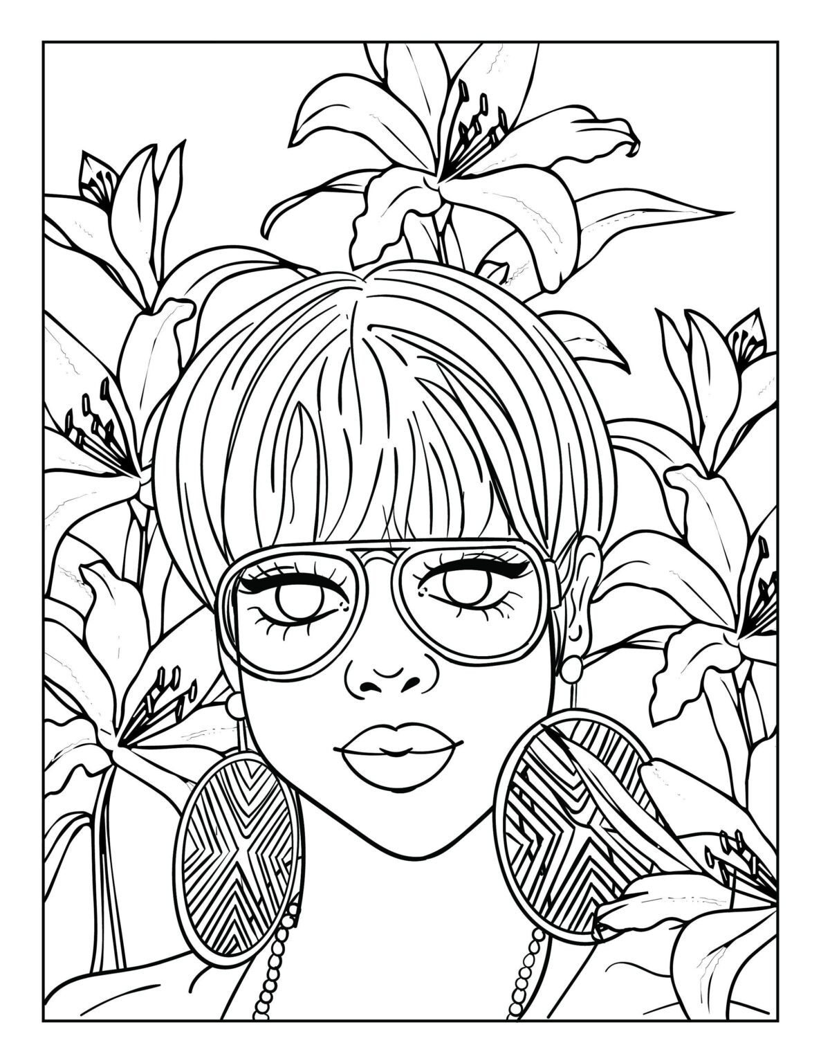 Cardi B Coloring Pages Printable - We Love Printables